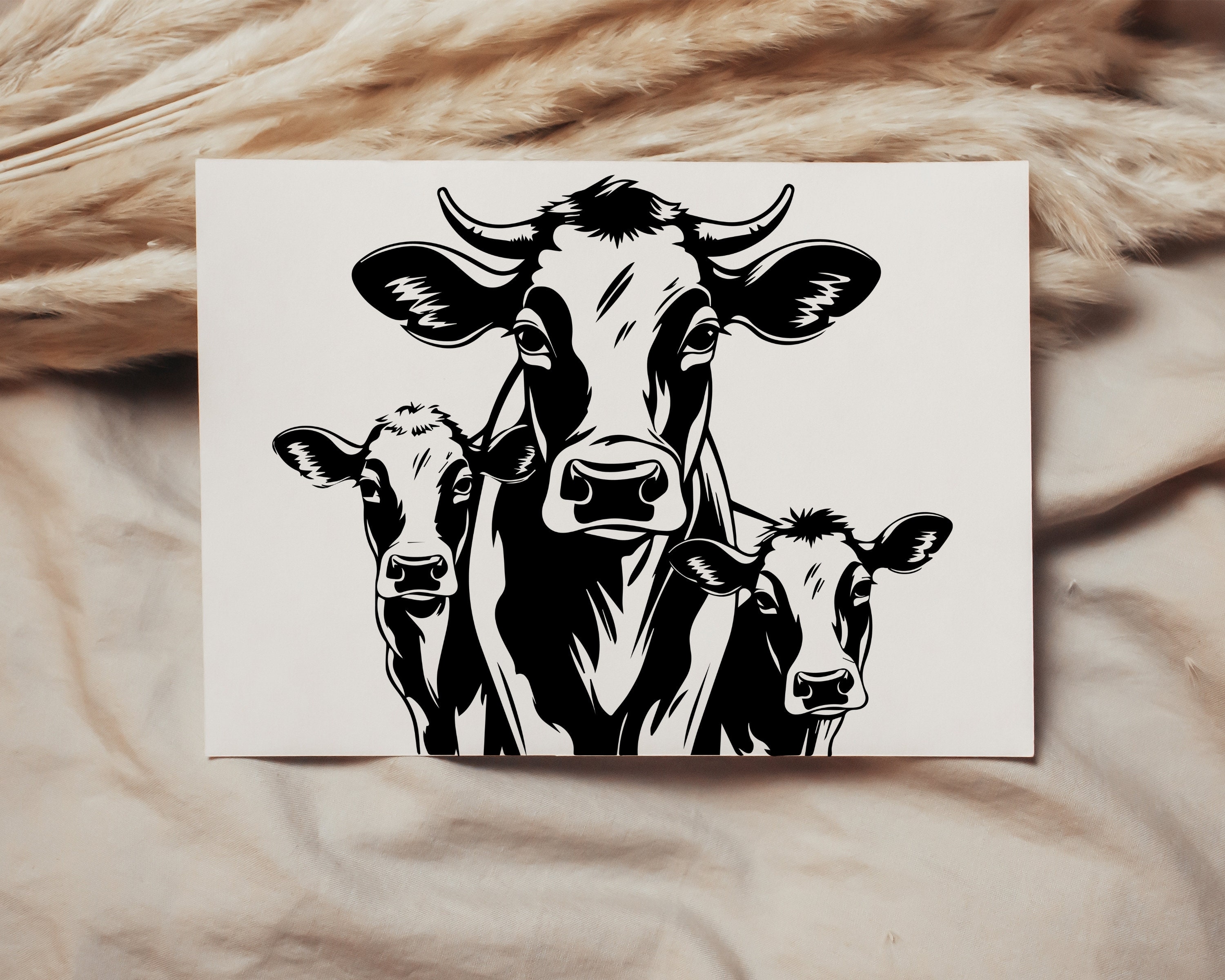 Cow Family Svg, Cow Family Clipart, Cow Svg, Cow Png, Cow Clipart, Cow ...