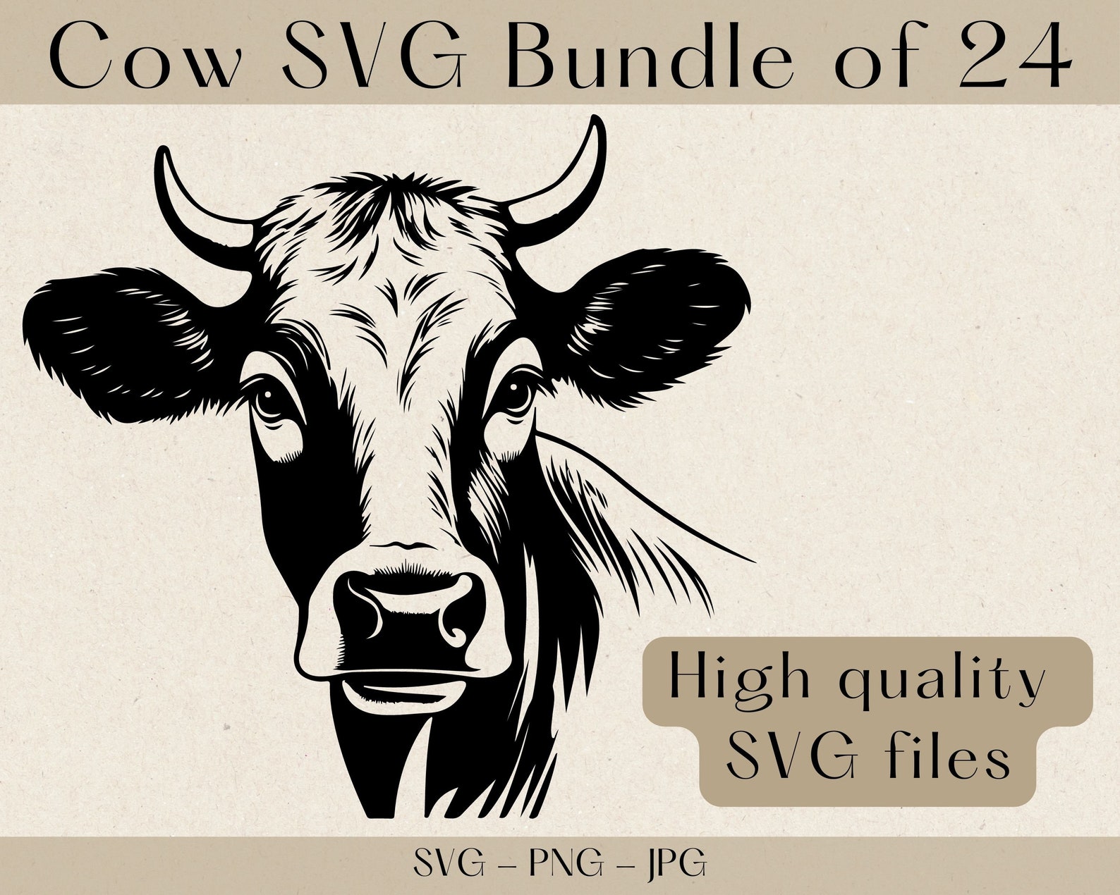 Cow SVG Cow SVG Bundle Cow Head Svg Cow Clipart Cow Svg - Etsy Australia