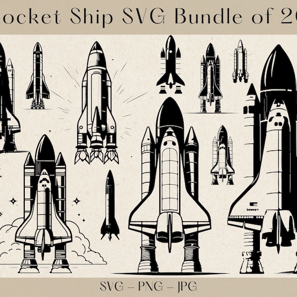 Rocket Ship - Etsy