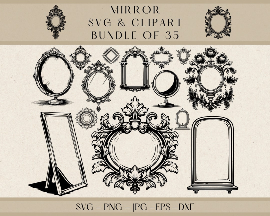Mirror SVG, Mirror Clipart, Mirror Png, Mirror Vector, Mirror ...