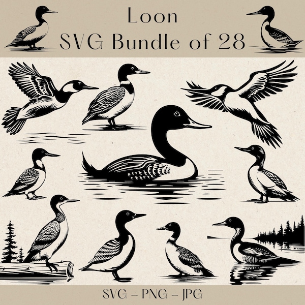 Loon - Etsy