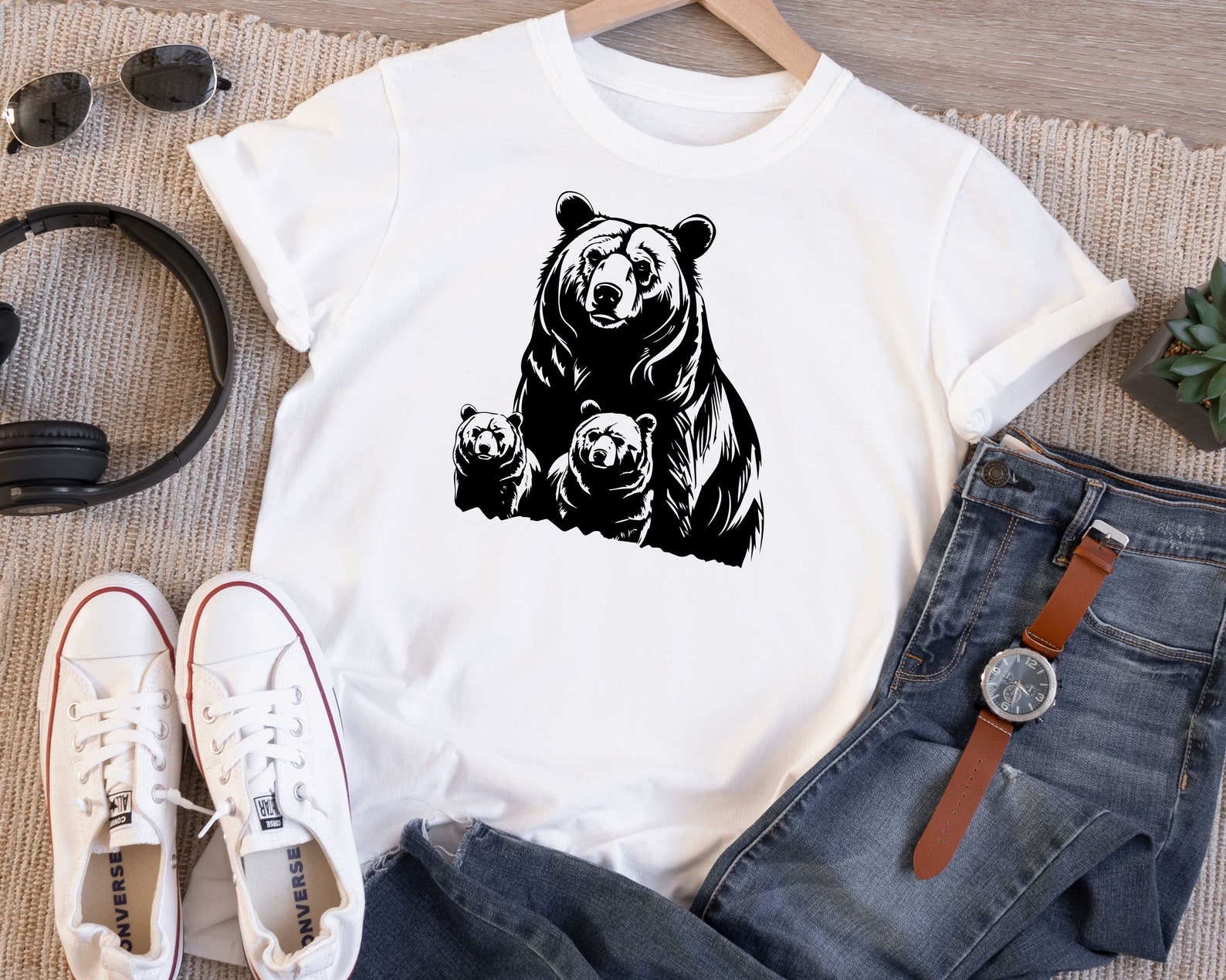 Bear Family SVG Bundle Bear Family SVG Bear Family Clipart - Etsy