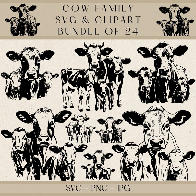Cattle Svg - Etsy