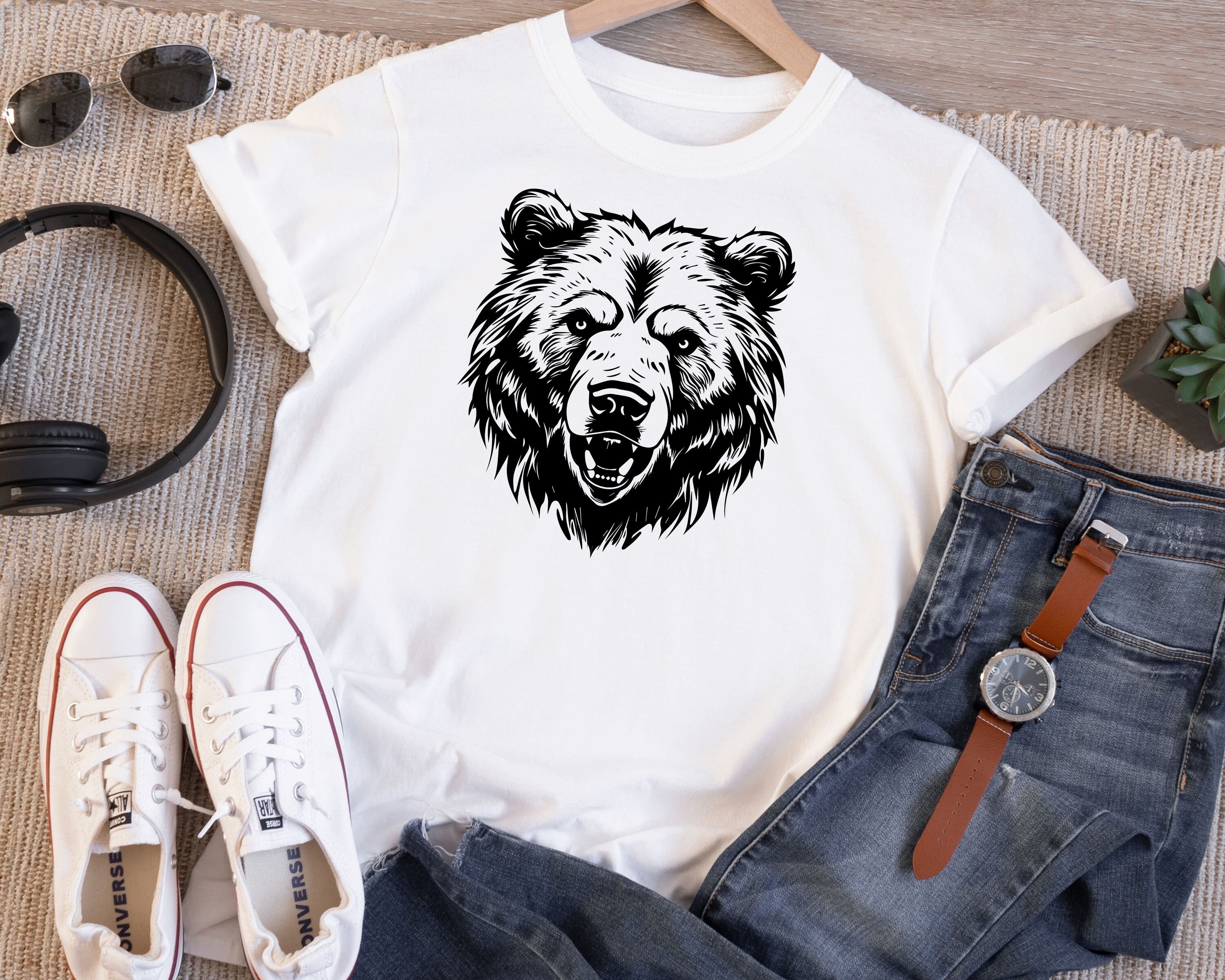 Bear Head SVG Bear Head SVG Bundle Bear Head Svg Cut Files - Etsy Canada