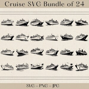 Cruise Svg, Cruise Svg Bundle, Ship Svg, Cruise Svg Files for Cricut ...