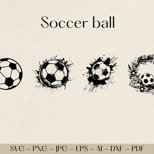 Soccer SVG Bundle, Soccer SVG, Soccer SVG Cut Files for Cricut, Soccer ...