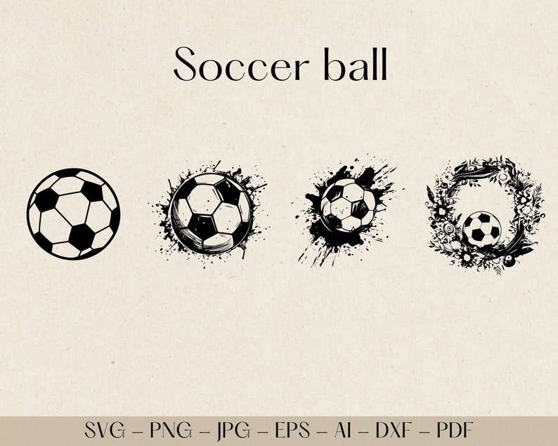 Soccer SVG Bundle, Soccer SVG, Soccer SVG Cut Files for Cricut, Soccer Clipart, Football Svg ...