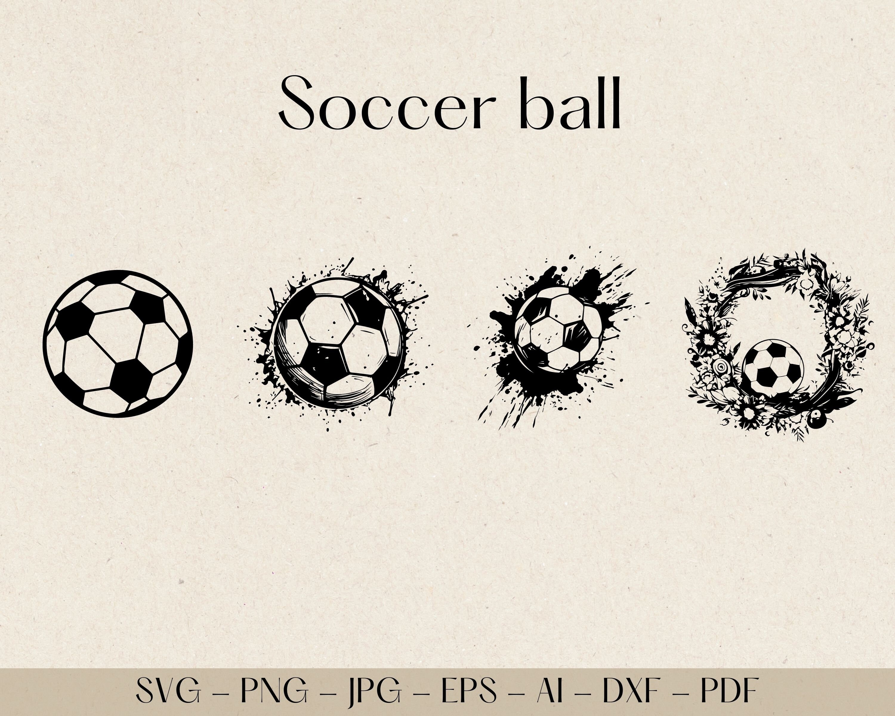 Soccer SVG Bundle, Soccer SVG, Soccer SVG Cut Files for Cricut, Soccer ...