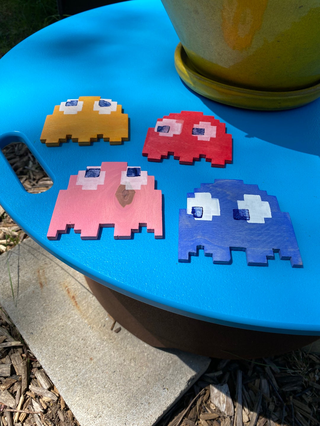 Ghost Coasters - PAC-MAN - Etsy