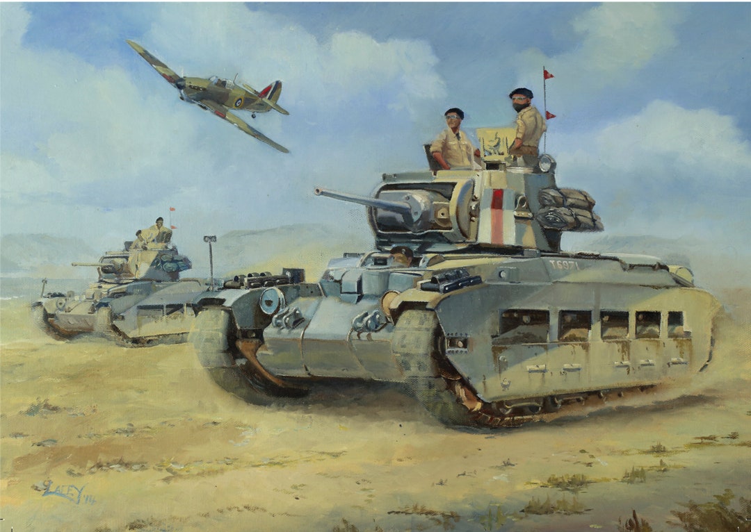 Matilda Tank Hawker Hurricane Desert Army Air Force Vatertag - Etsy.de