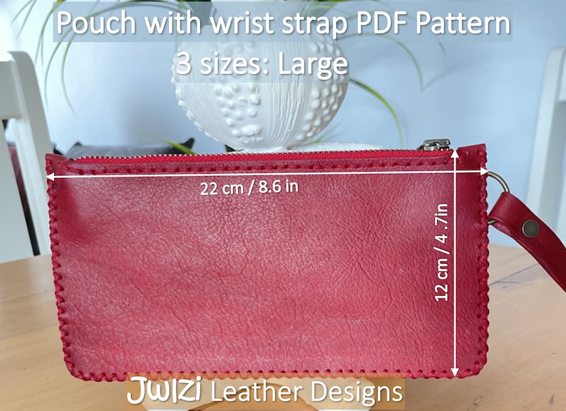 Pouch With Wrist Strap PDF Pattern - Etsy