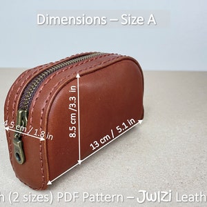 Mini Pouch PDF Pattern - Etsy