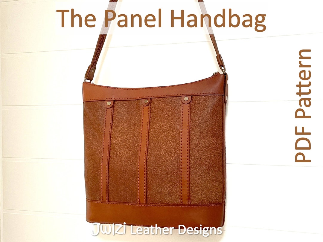 The Panel Handbag PDF Pattern - Etsy
