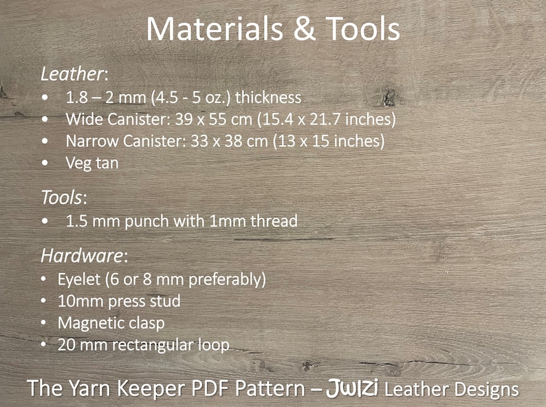 Leather Canister PDF Pattern: Hand Stitch Pencil Holder - Etsy