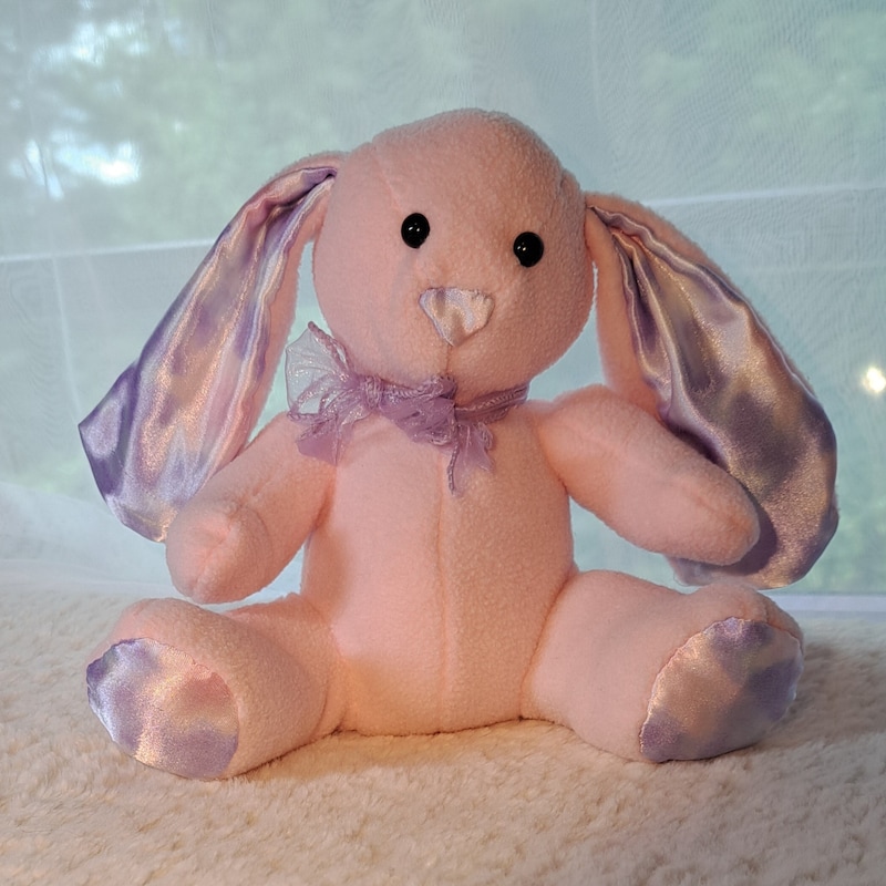 Pink Bunny Plush - Etsy