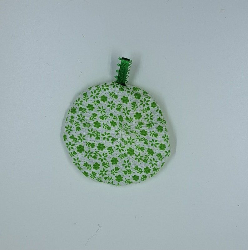 Small Sensory Circle Marble Fidget Toy Key Chain; Cotton and Satin ...