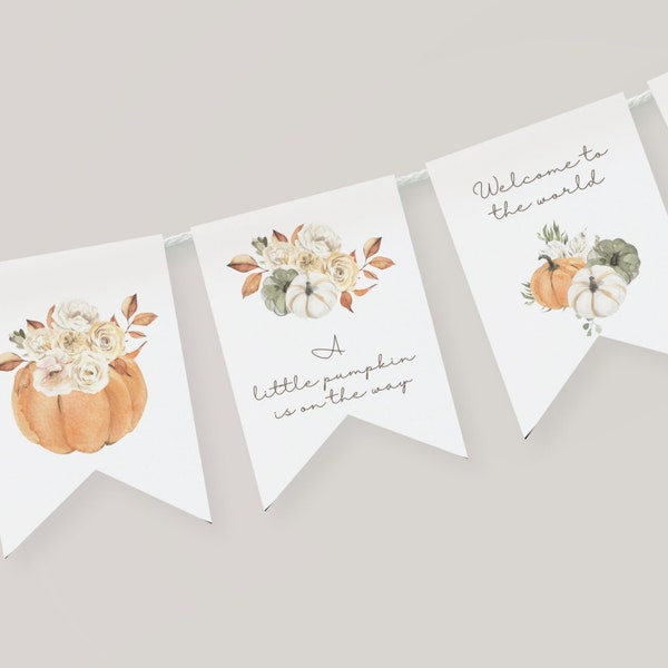 Fall Bunting - Etsy