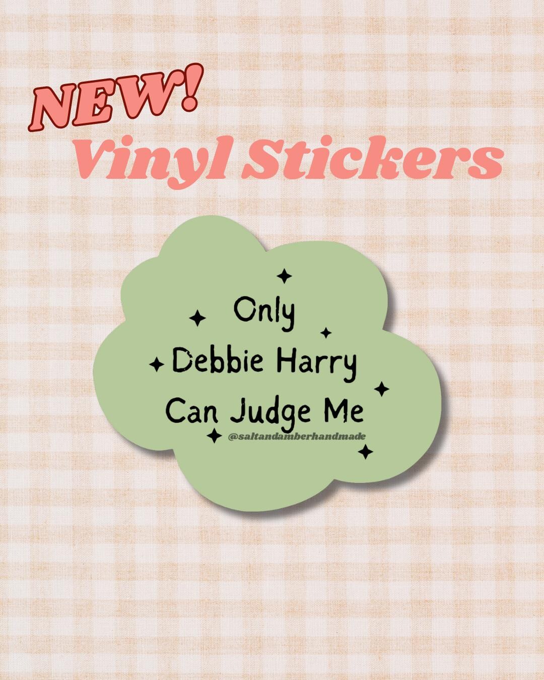 Debbie Harry Vinyl Sticker – Punk Rock Art, Blondie Fan Gift - Etsy