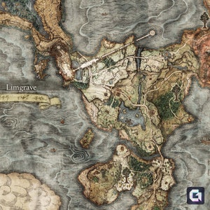 Elden Ring Lands Between Map Tapestry｜high-quality Elden Ring Map, High-resolution Detailed Game ...
