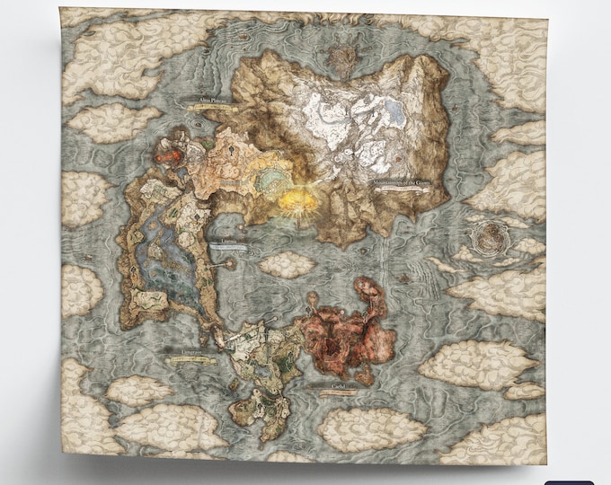 Map of Bloodborne - Etsy Canada