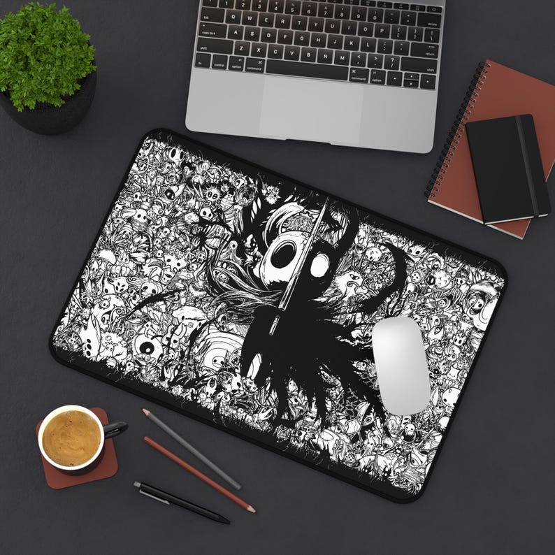Hollow Knight Characters Desk Mat, High-quality Desk Mat, Silksong ...