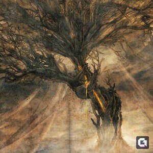 Elden Ring Realm of Shadow Map Tapestry, High-quality Detailed Map ...