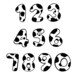Cow Alphabet SVG, Split Monogram SVG, Cow Letter Designs, Farm Animal ...