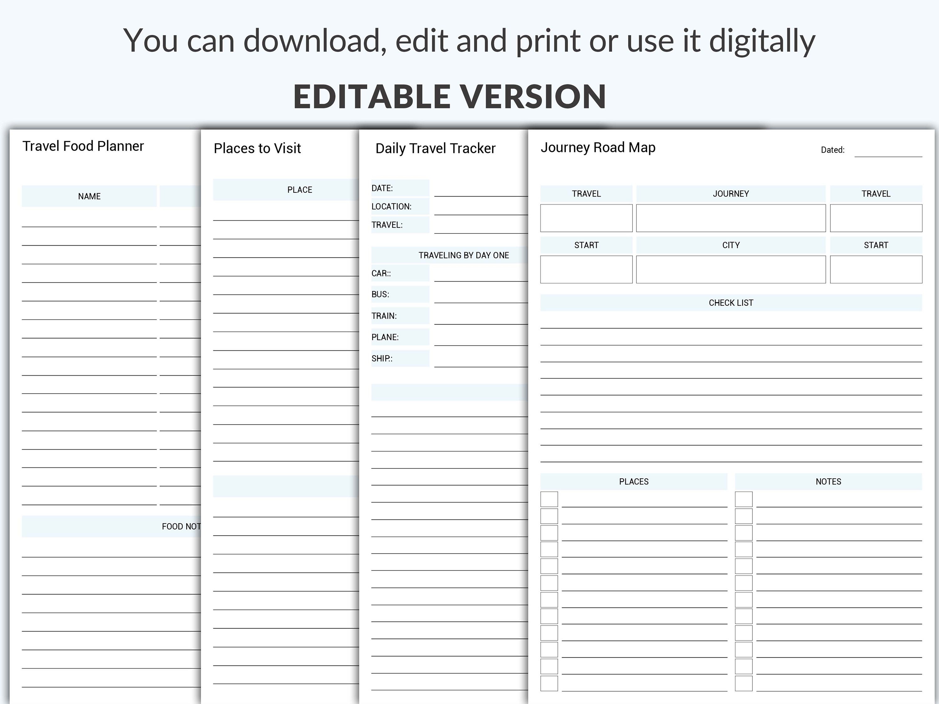 Editable Home Management, Household Planner Printables, Home Management ...