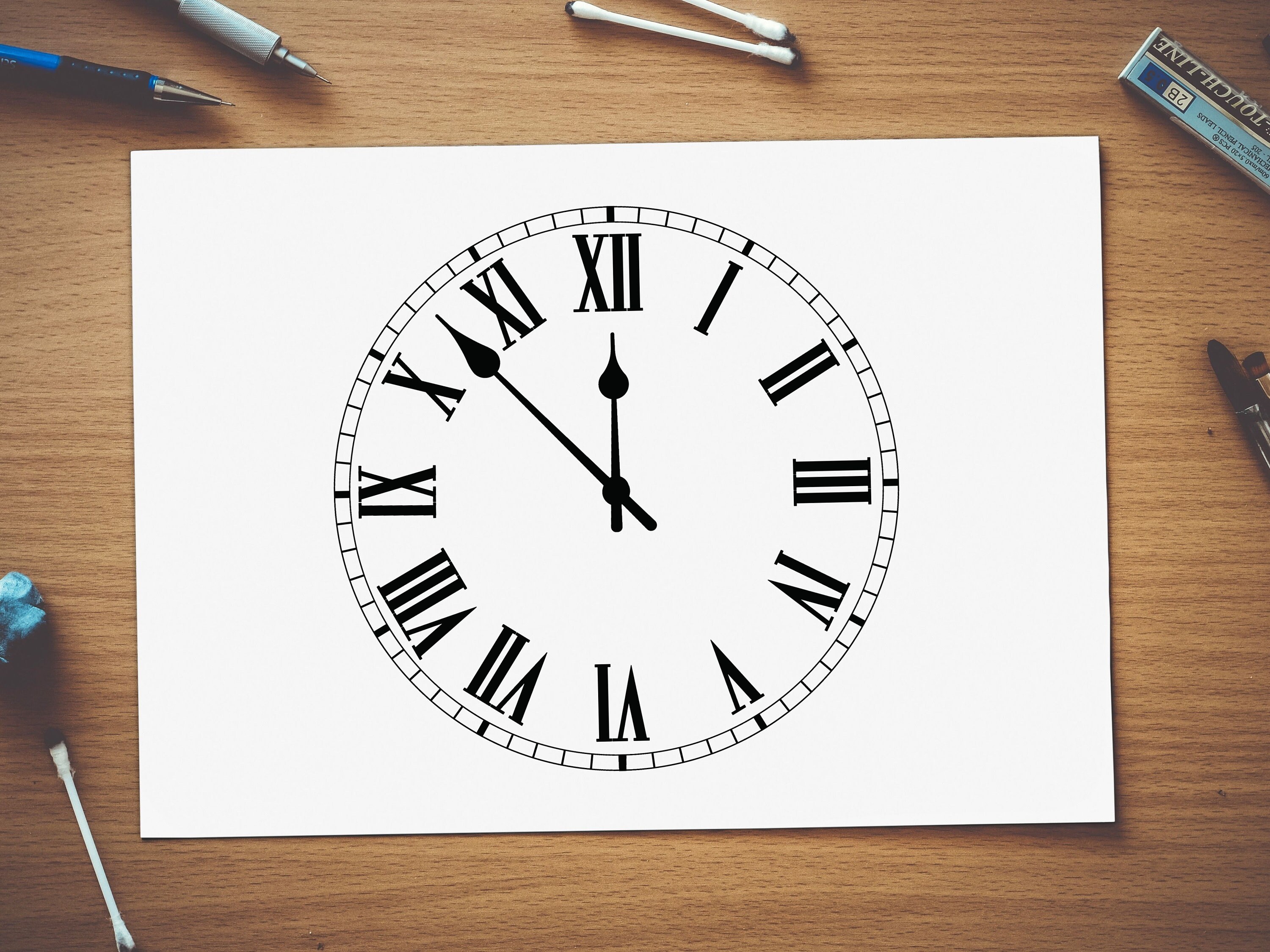 Clock Face SVG Bundle, Clock Svg, Clock Face Clipart Bundle Cut Files ...