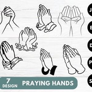 Praying Hands Svg Bundle, Praying Hands Svg Design, Praying Hands Png, Praying Hands PNG ...