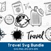 Travel Svg Bundle, Adventure Svg, Travel Designs, Vacation Svg Pack ...