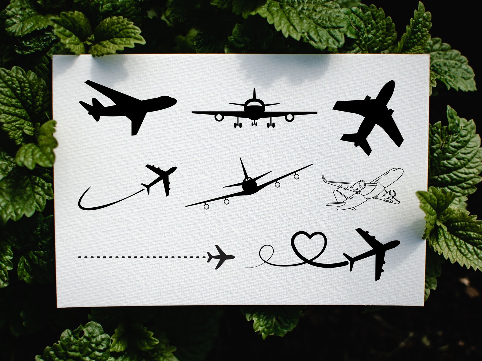 Flugzeug-Svg-Bundle, Flugzeug-Route-Svg, Liebe-Flugzeug-Svg, Flugzeug ...