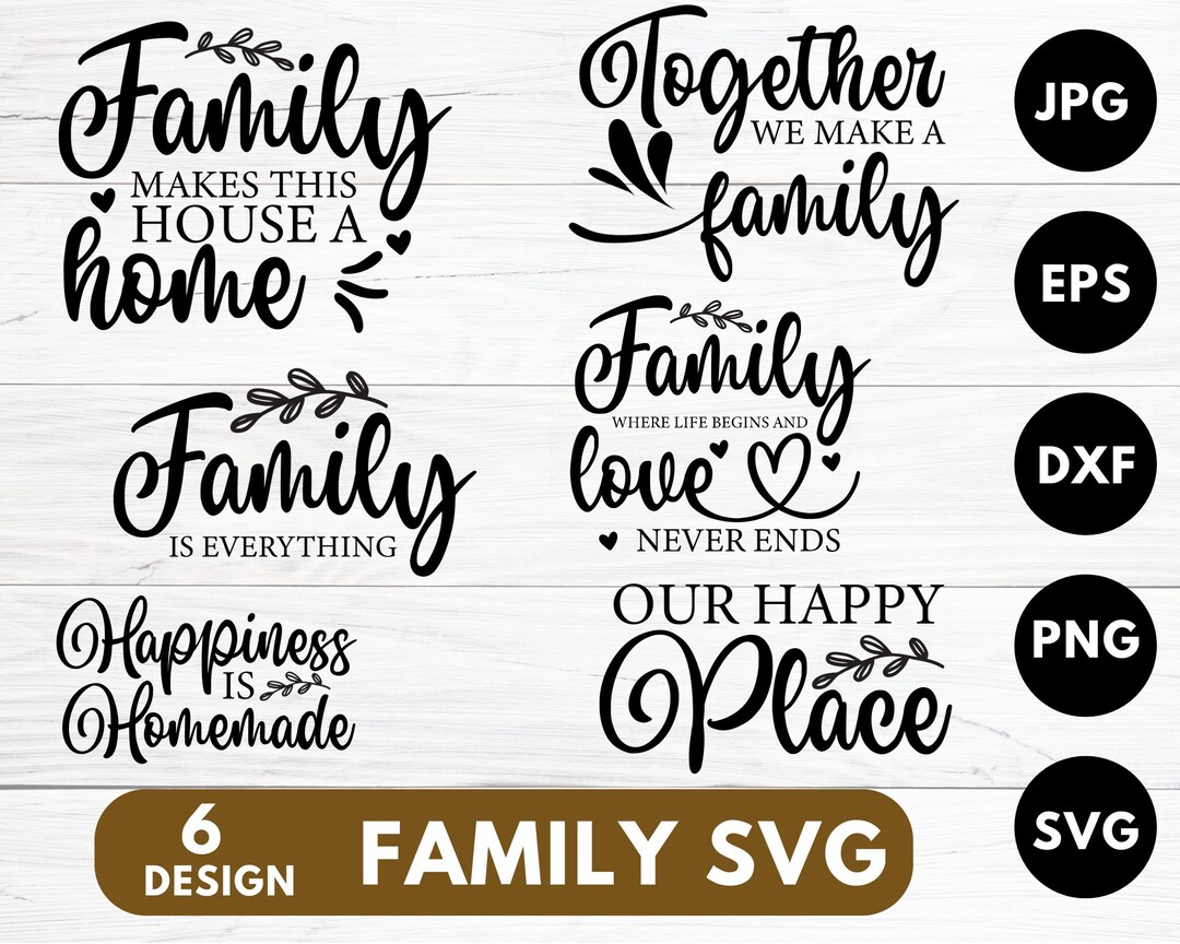 Funny Family Svg, Family Quote Svg, Family Clipart, Family SVG Cut ...