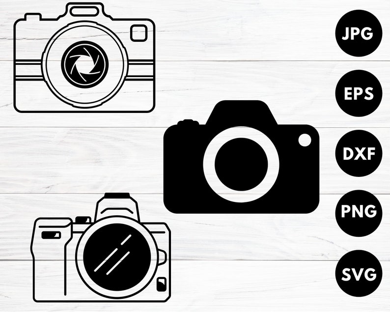 Camera SVG Bundle, Photography SVG, Photos Svg, Camera Clipart, Camera ...