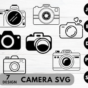 Camera SVG Bundle, Photography SVG, Photos Svg, Camera Clipart, Camera ...