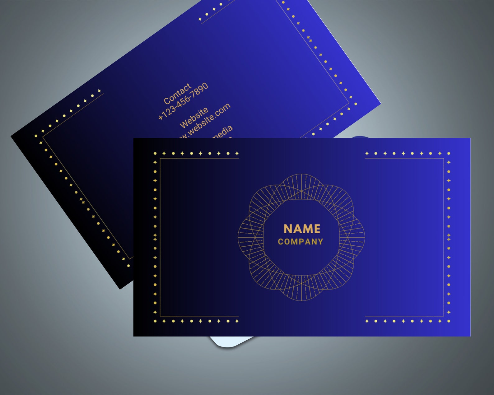 Printable Business Card Template Business Card Template Instant ...