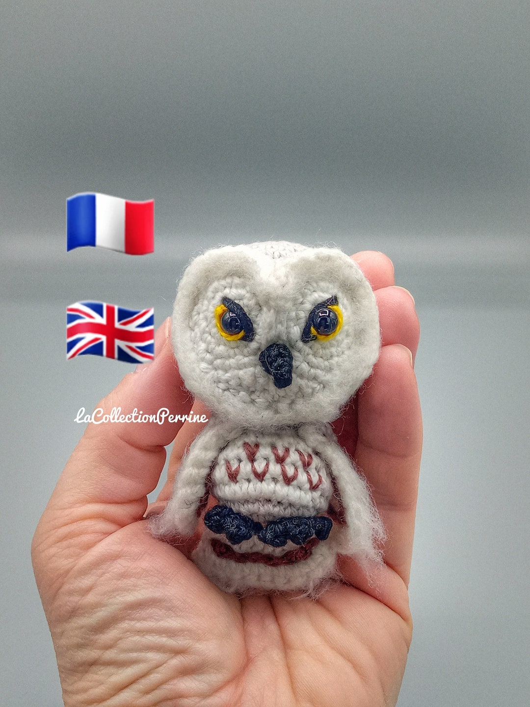 PDF Tutorial Blanchette the Owl / Pattern PDF Snow Miss Owl - Etsy