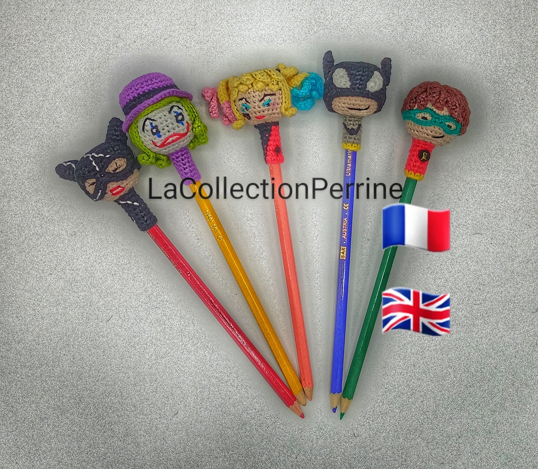 PDF Tutorial/pattern DC Comics Pencil Tips - Etsy