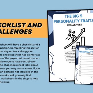 Personality Worksheet, Mental Health, Digital Download, Planner ...