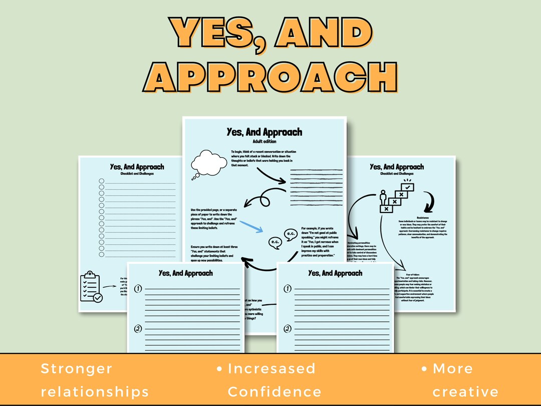 Worksheets, Yes, and Approach, Self-help, Communication, Educational ...