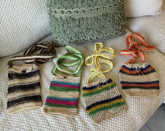 Lirio & Co. Handmade Chambira Purse Made in Peru, Fiber Palm Purse ...