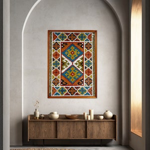 The Iraqi Carpet - Original Iraqi Mosaic Art - Home Decor - Etsy