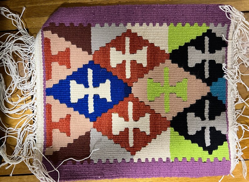 Handmade Kurdish Textile Mini Carpet Kurdistan Iraq 9 - Etsy