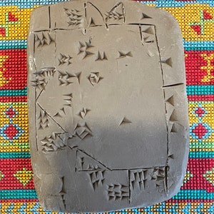 Handmade Mesopotamian Cuneiform Clay Ancient Tablets Replica Made by ...