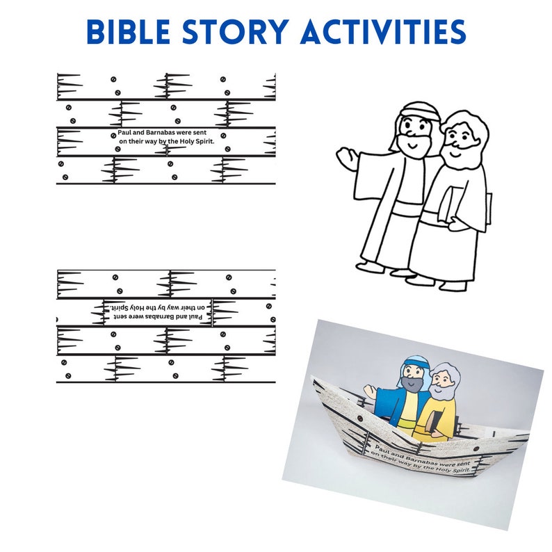 Pauls First Missionary Journey - Etsy