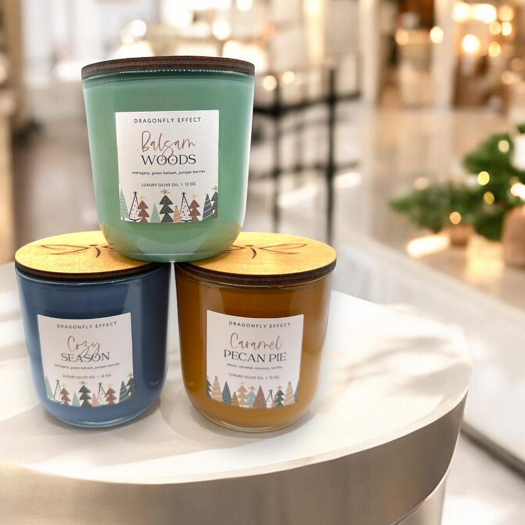 Holiday Candles, Christmas Candles, Winter Candles, Cute Christmas ...