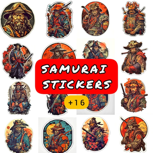 Samurai Symbol Sticker - Etsy