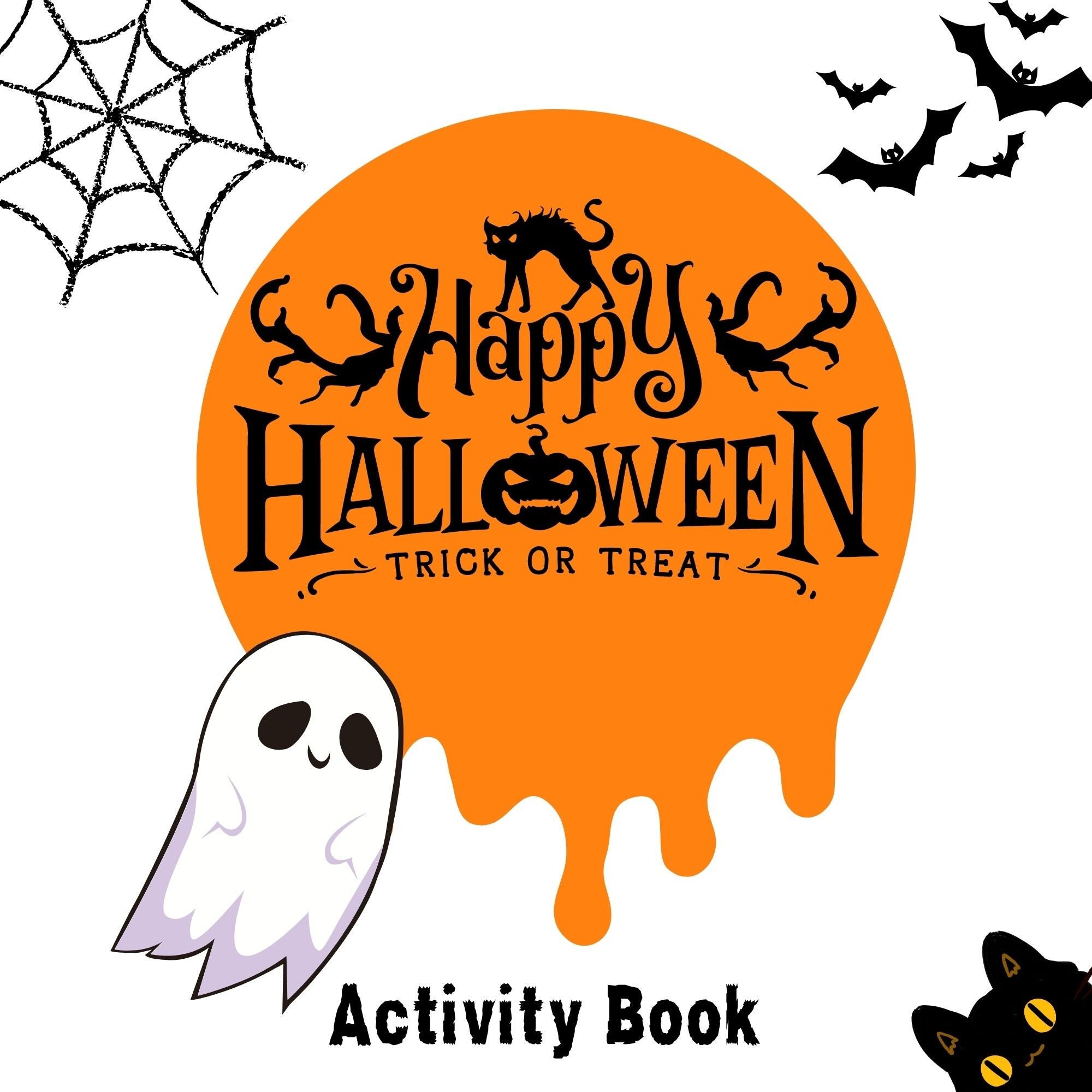 Halloween Themed Activity Sheets for Kids Halloween Coloring Pages ...