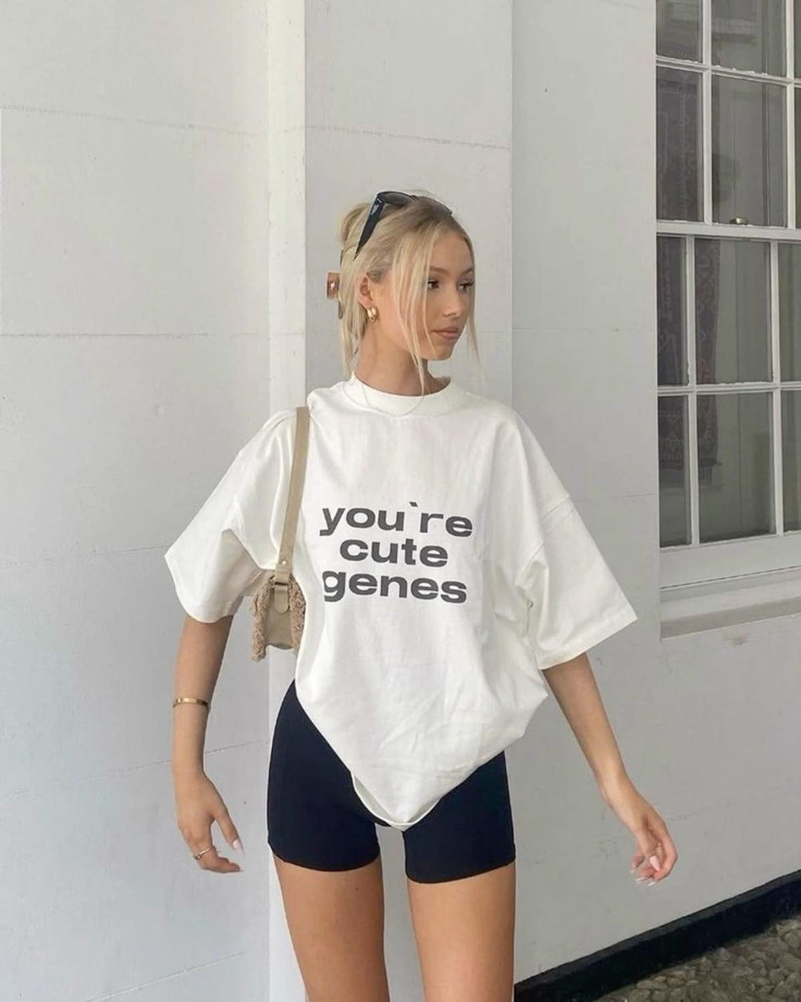You’re Cute Genes T-shirt Sydney Sweeney Great Genes Shirt Ironic Tee ...