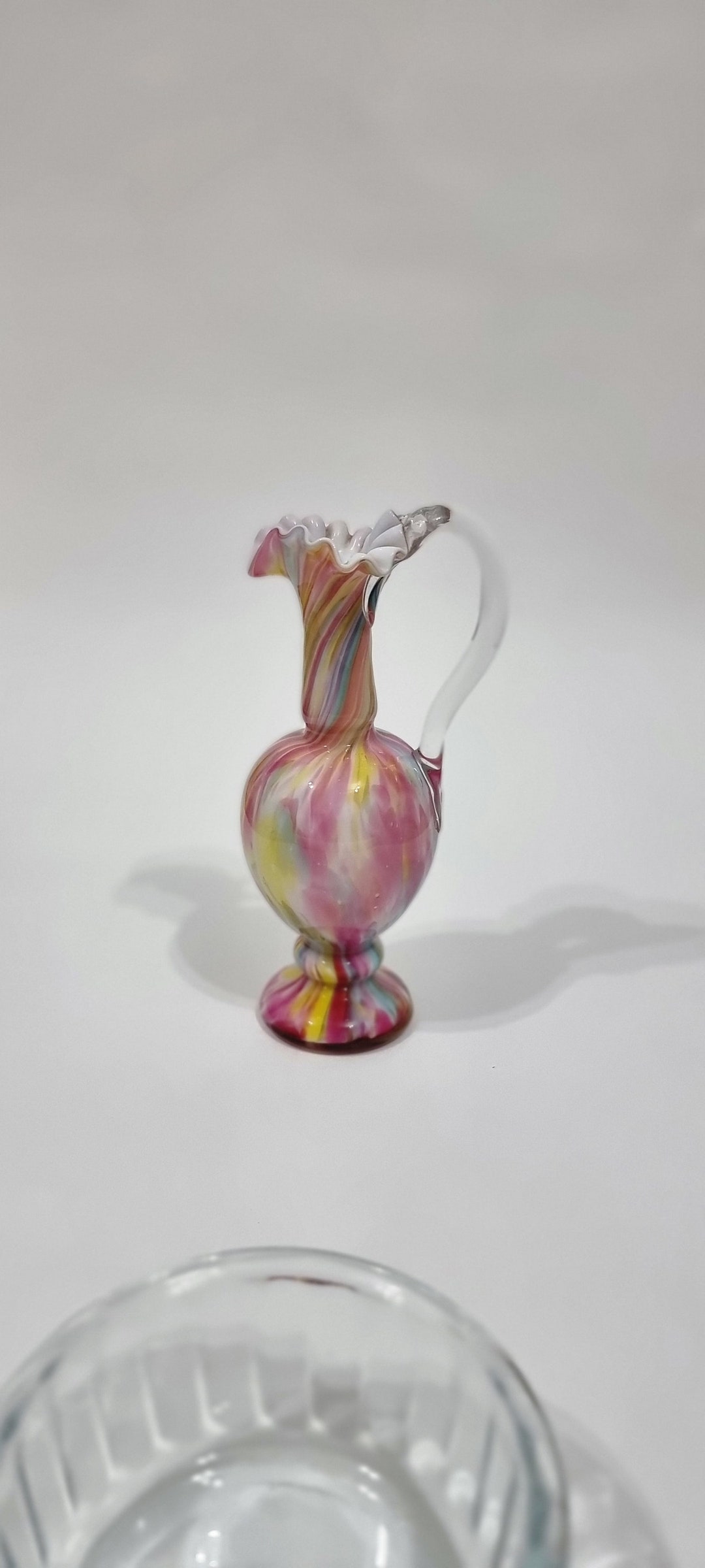 Rare Victorian Rainbow Spatter Glass - Etsy